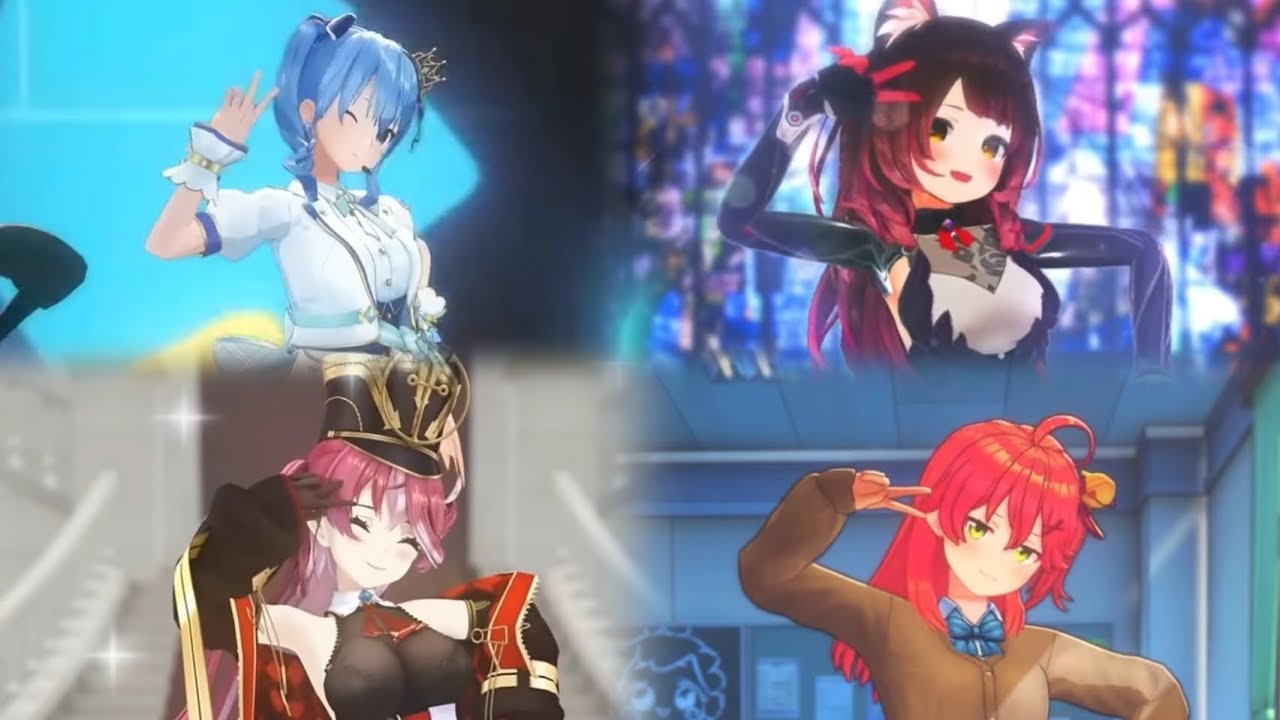 Hololive Bibbidiba / ビビデバ Dance Compilation - YouTube