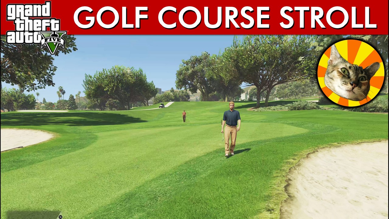 Los Santos Golf Club stroll | GTA V | The Game Tourist - YouTube