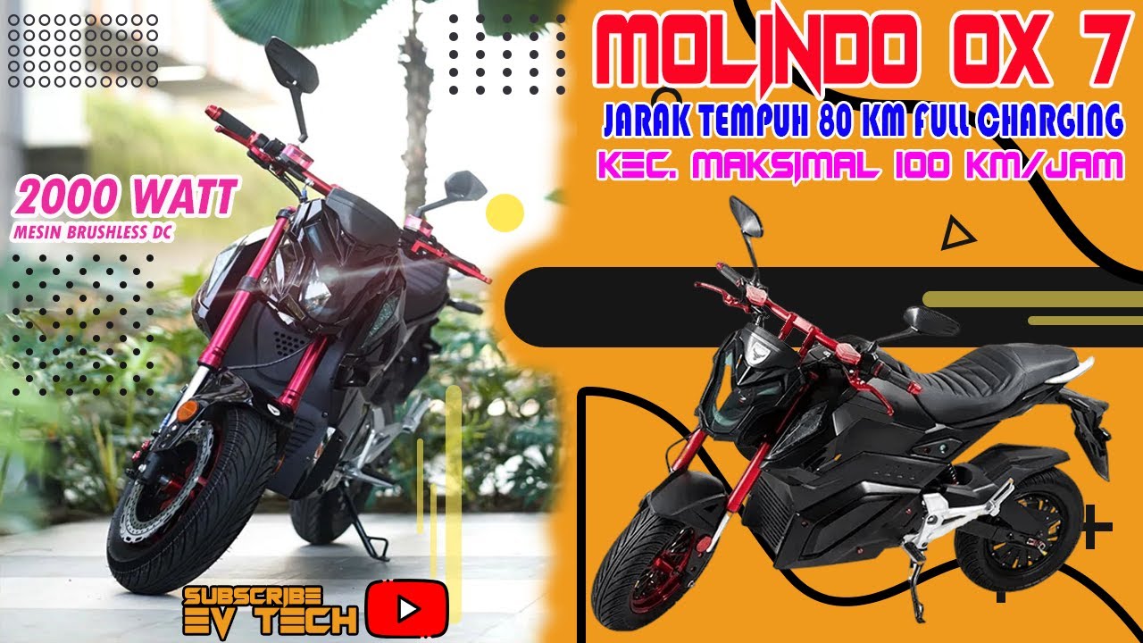 Molindo OX 7 - Motor Listrik Buatan Anak Bangsa yang sudah di pakai ...