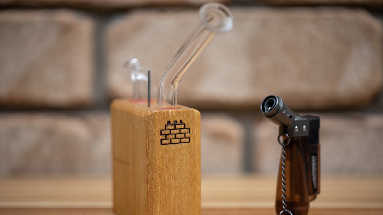 Sticky Brick Runt Manual Vaporizer Review - YouTube