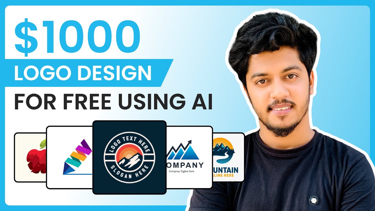 How to Design a $1000 Logo Design for Free Using AI? #gfxstudiosbd #logo #ai - YouTube