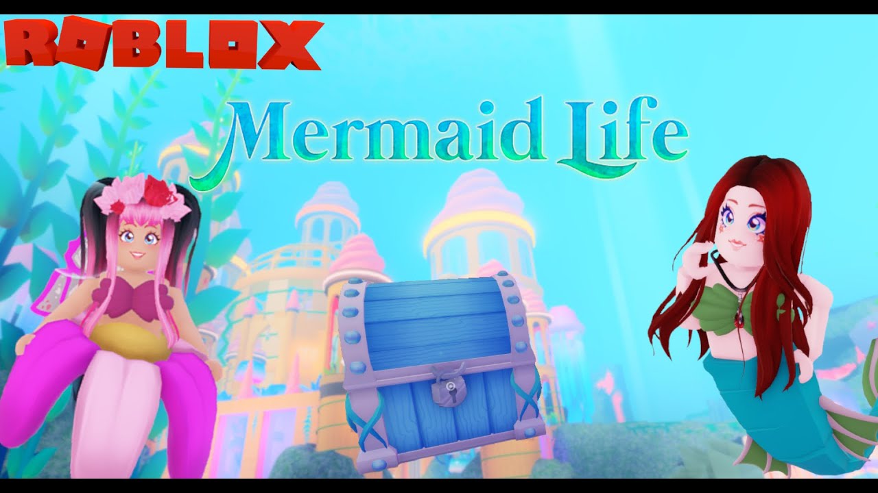 Becoming A Beautiful Mermaid With Chewy In Roblox Mermaid Life! - YouTube