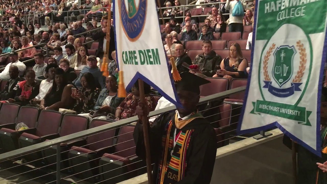 Mercyhurst University 2018 graduation - YouTube