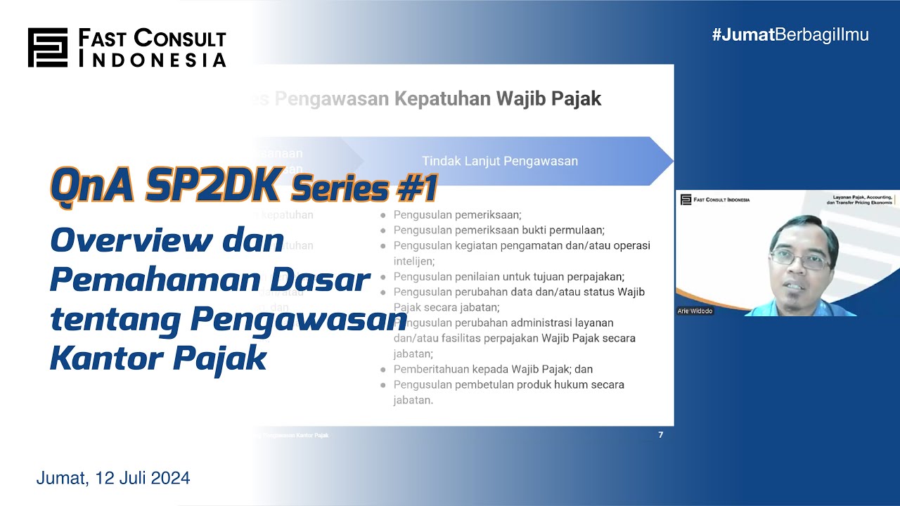 QnA SP2DK Series #1 : Overview dan Pemahaman Dasar tentang Pengawasan ...