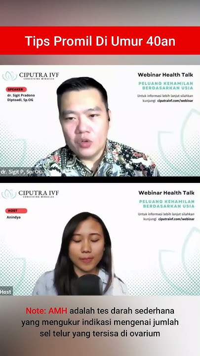 Tips Program Hamil di Umur 40 Tahun - YouTube