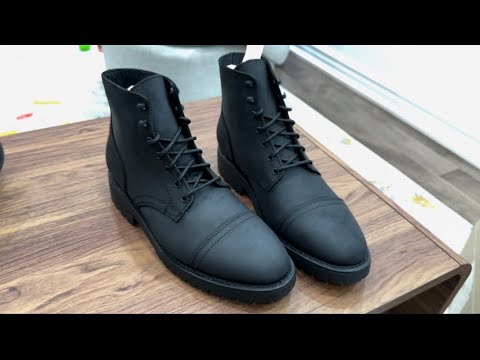 Thursday Boots - Matt Black Captain StormKing® - YouTube