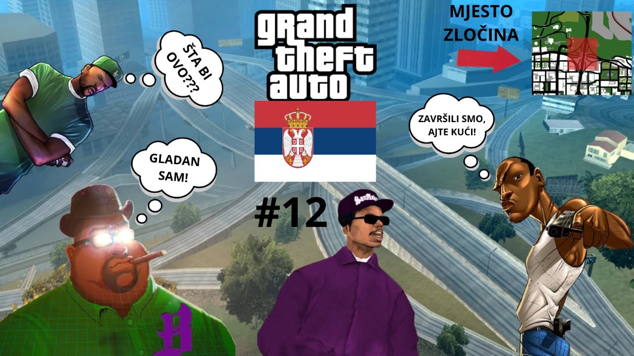 IZDALI SU NAS!!! GTA SRBIJA #12 - YouTube