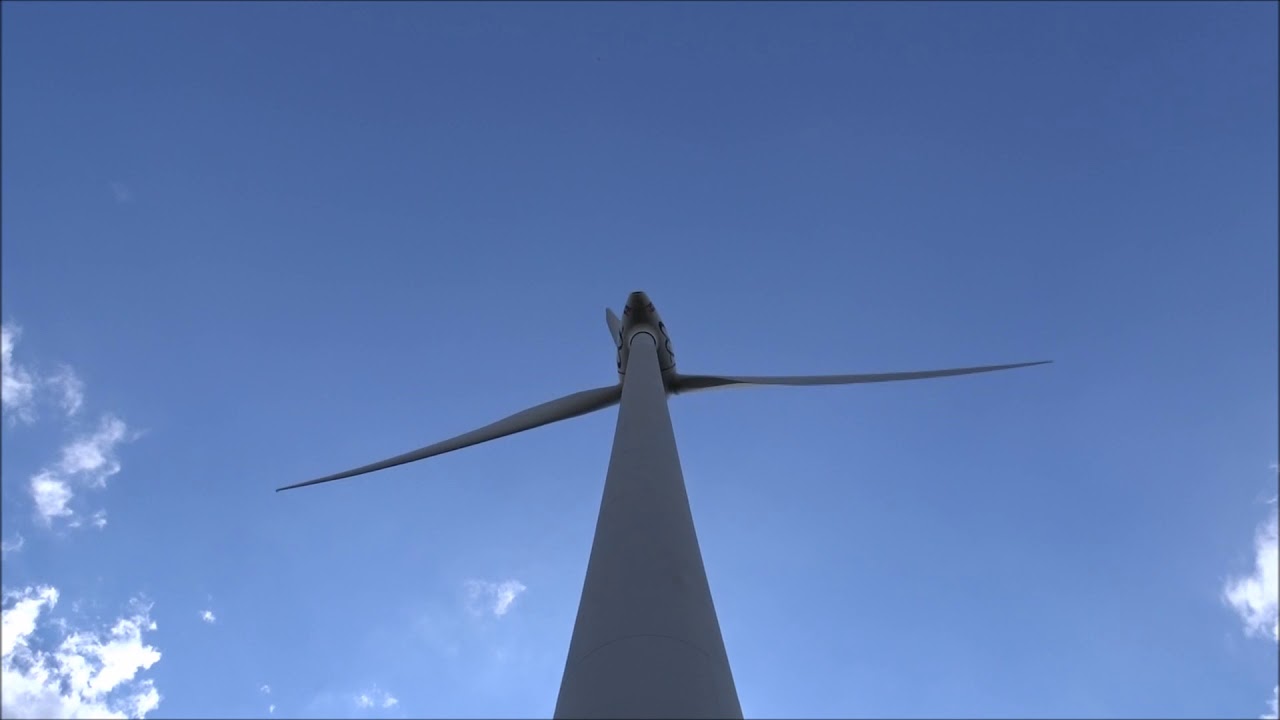 Enercon E - 66 wind turbine and Dji Phantom 4 drone in action - YouTube