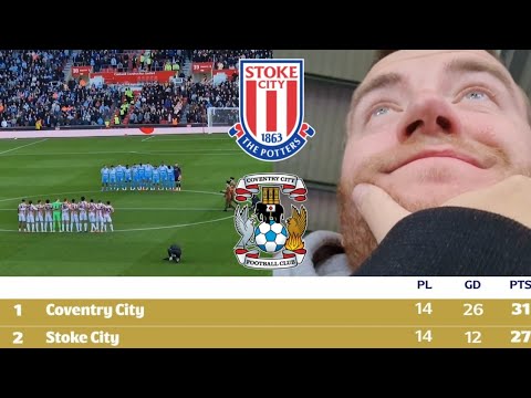 2ND V 1ST!!! | Stoke City Matchday VLOG vs Coventry City - YouTube