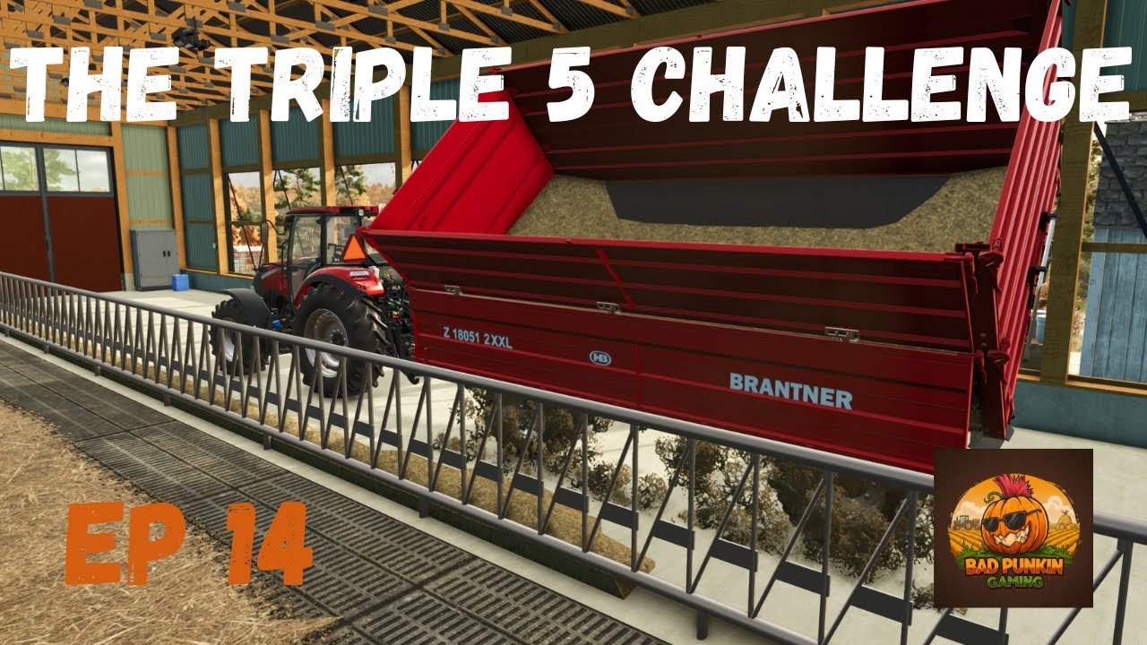 Triple 5 Challenge | Ep 14 | We finally get TMR Production on the Farm ...