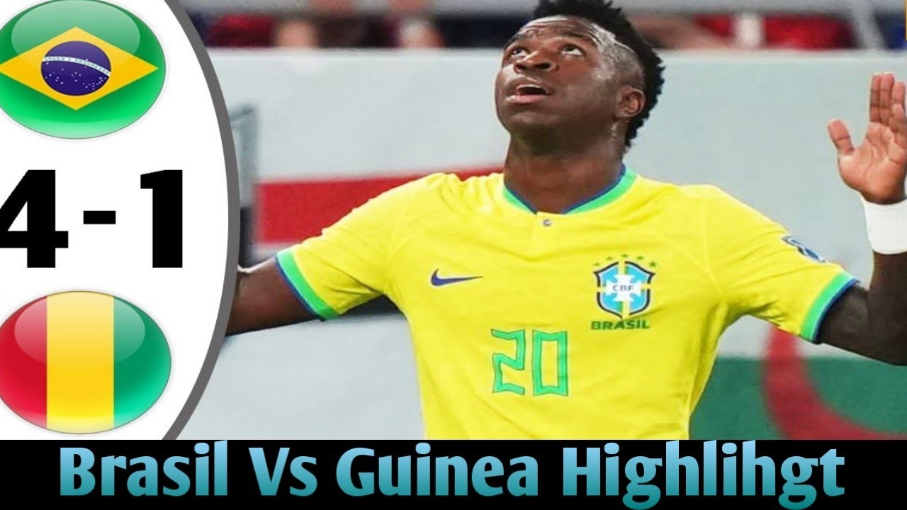Brazil vs Guinea 4-1 Extended Highlights & All Goals 2023 HD - YouTube