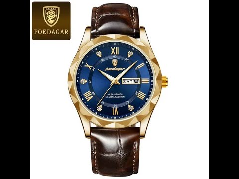 Poedagar 615 Blue Dial || Easy Shopping Zone || Bangla Watch Tutorial ...