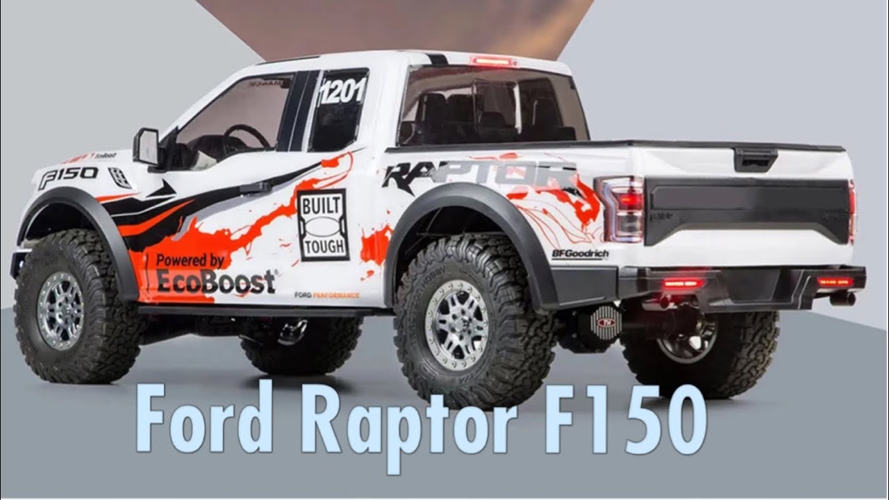 NEW RC- Traction Hobby Ford F150 Raptor 1/8 Scale - YouTube