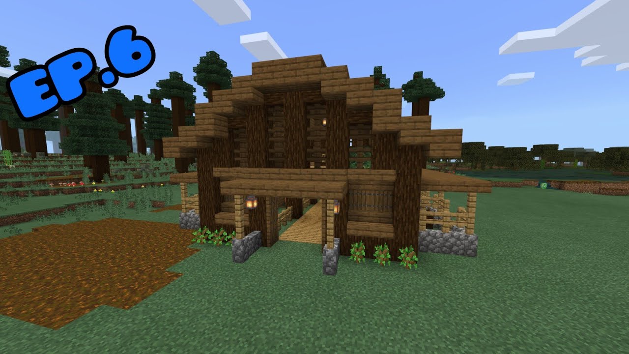 Minecraft | Construindo um celeiro para a fazenda - ( Farm Life ) EP.6 ...