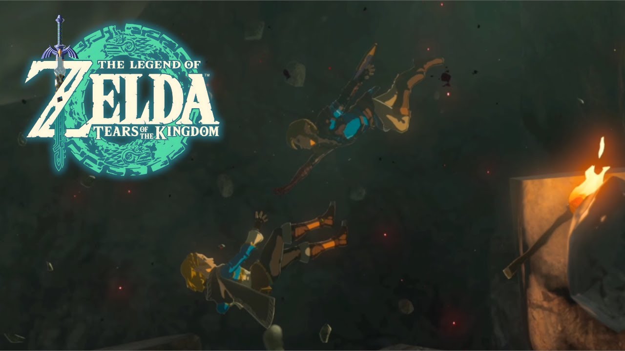 ALL first few CUTSCENES in Zelda Tears of the Kingdom cut together ...