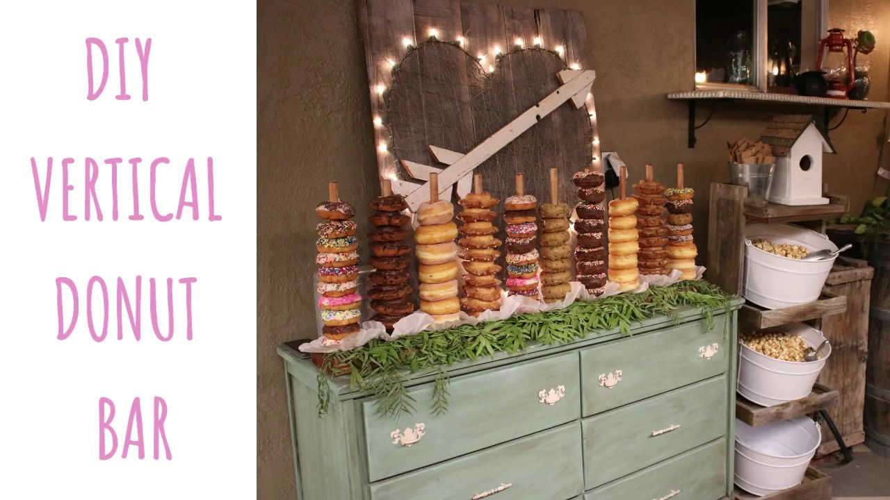 How to Make a Vertical Donut Bar - YouTube