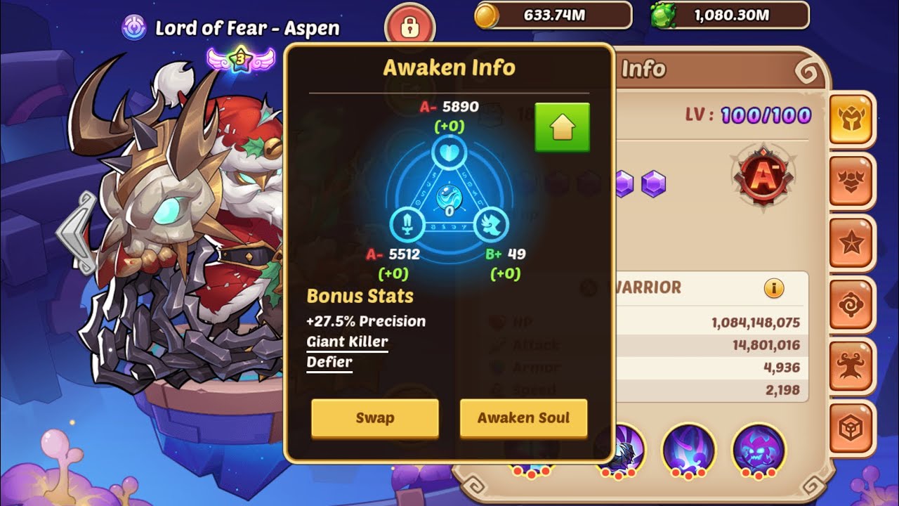 LoFa Clears 5-4-1 through 5-4-10 in Void Campaign | Idle Heroes - YouTube