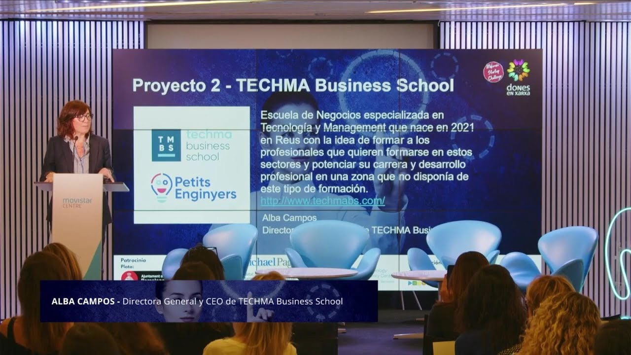 Techma, una de las ganadoras del WomenliderTIC 23 - YouTube