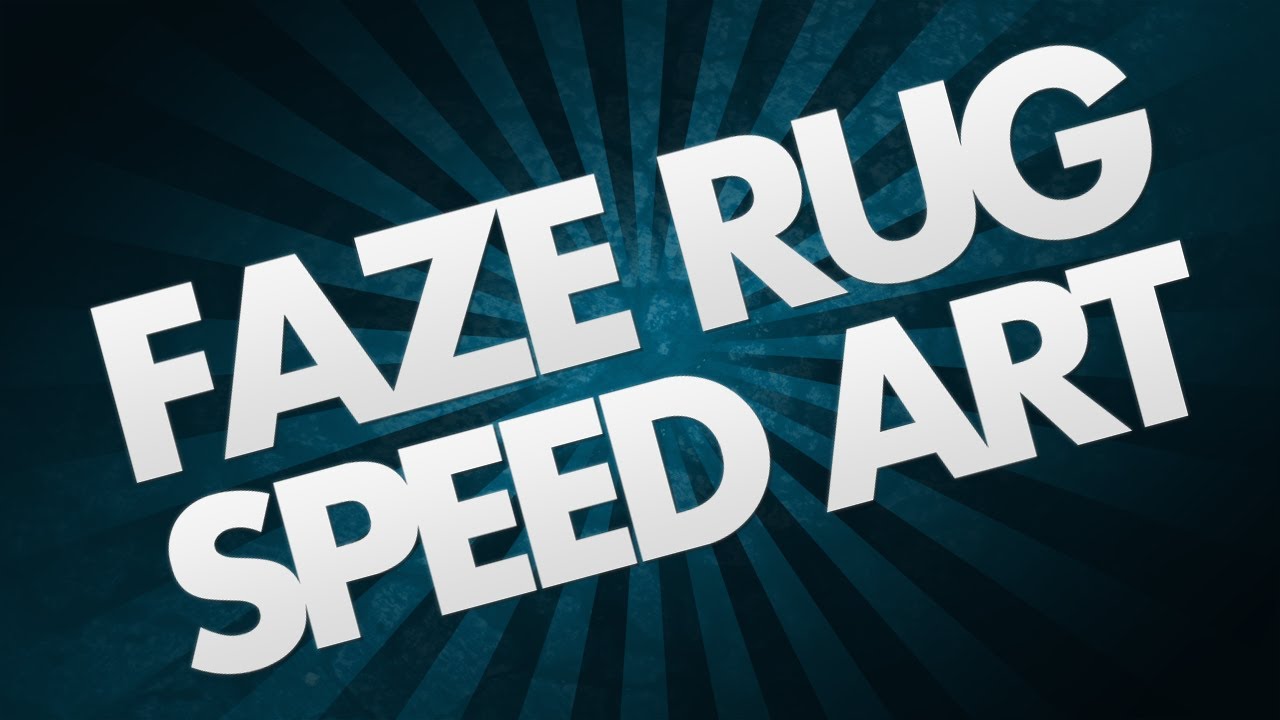 FaZe Rug: YouTube Design (Speed Art) - YouTube