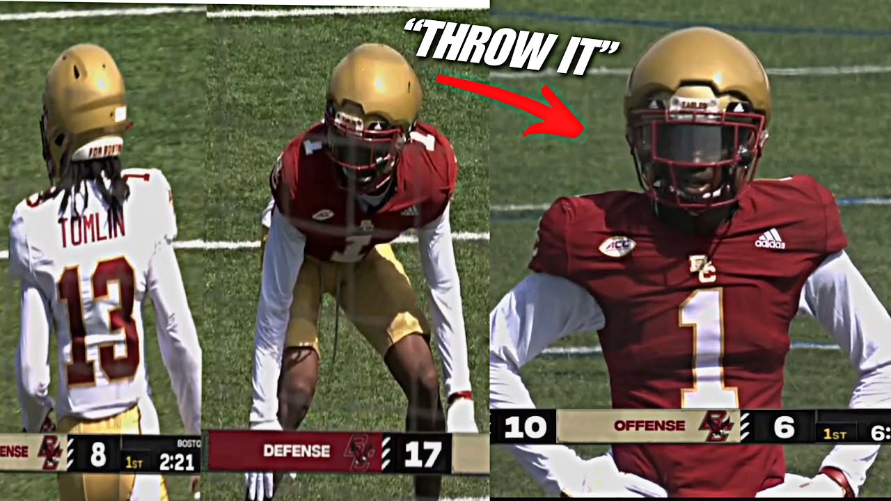 Mike Tomlin ‘Son’ DINO Tomlin got Match up on DB Elijah Jones😰.. @ 2023 ...