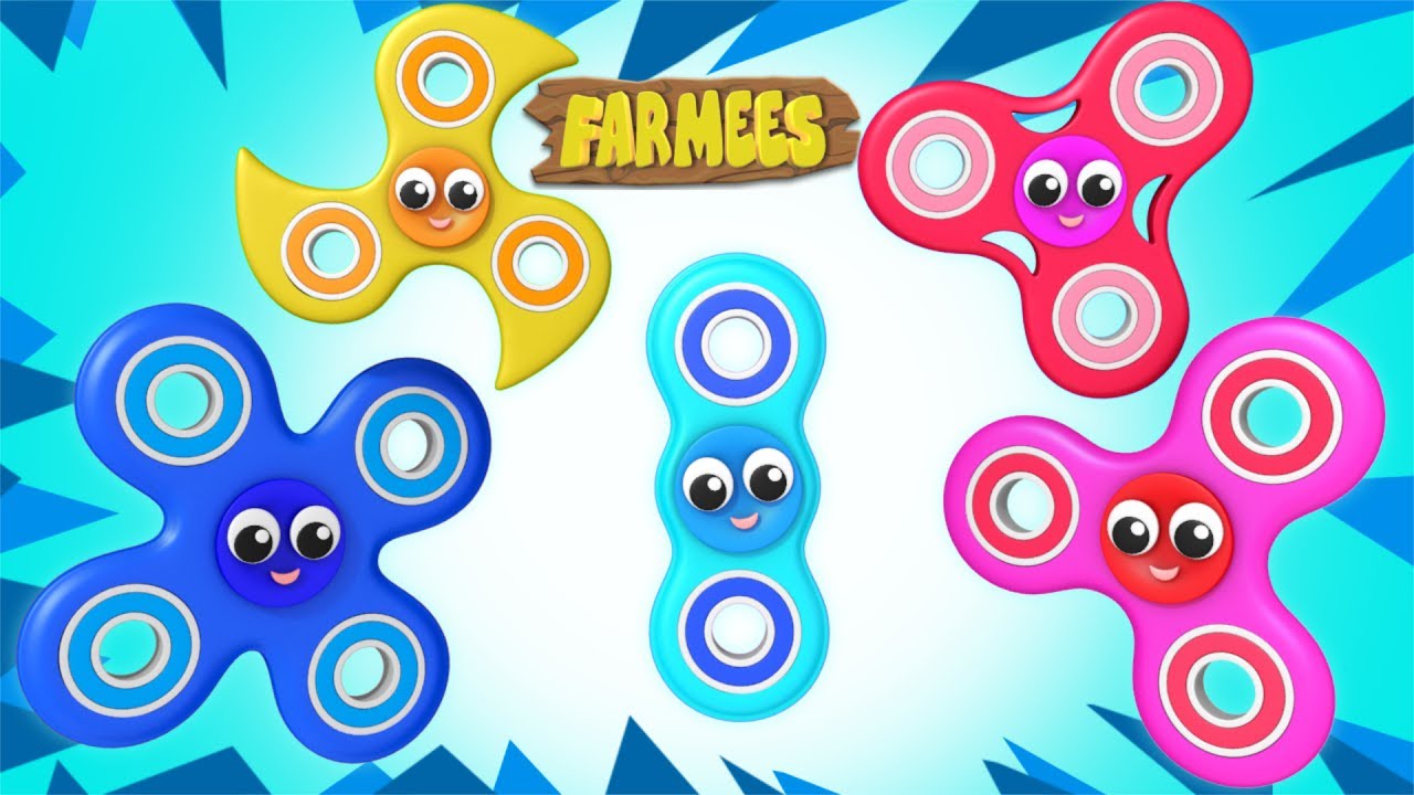 Fidget Spinner Finger Family | fidget spinner rhyme | fidget rhyme ...