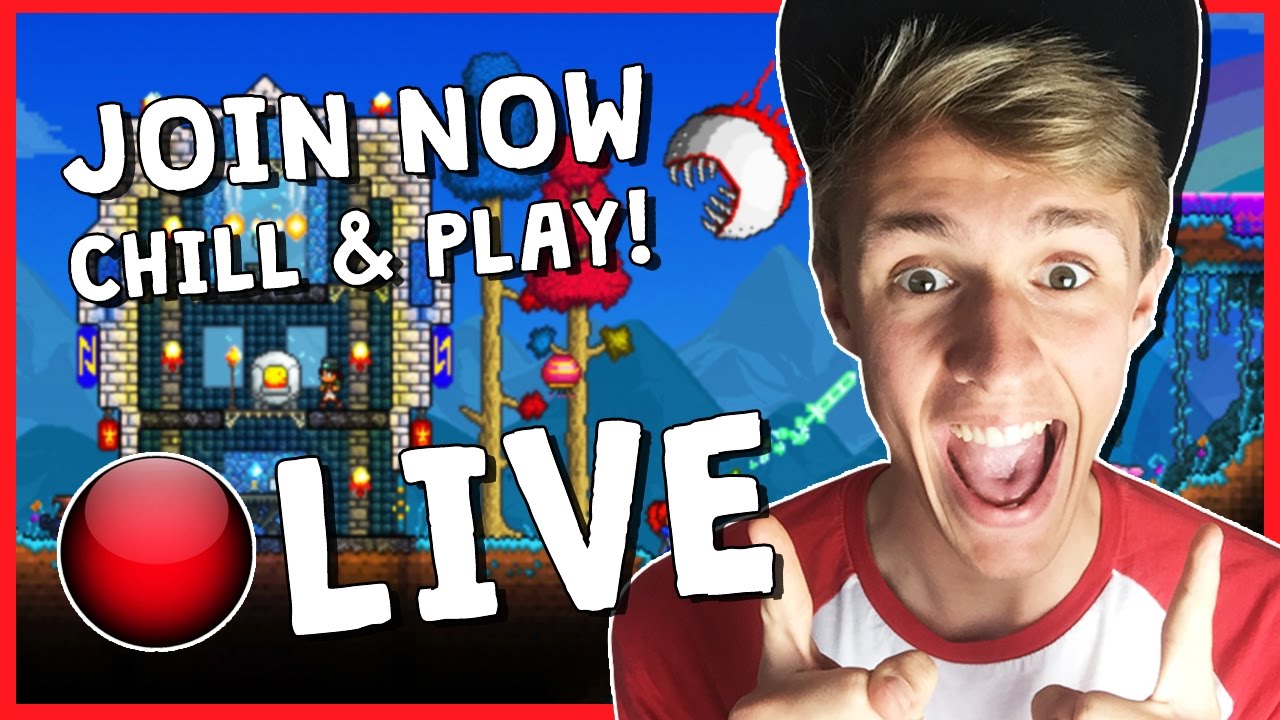 Sunday Chill Livestream Terraria Come Hang Out Youtube