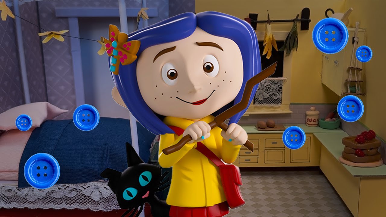 Making a Coraline Themed Dollhouse! - YouTube