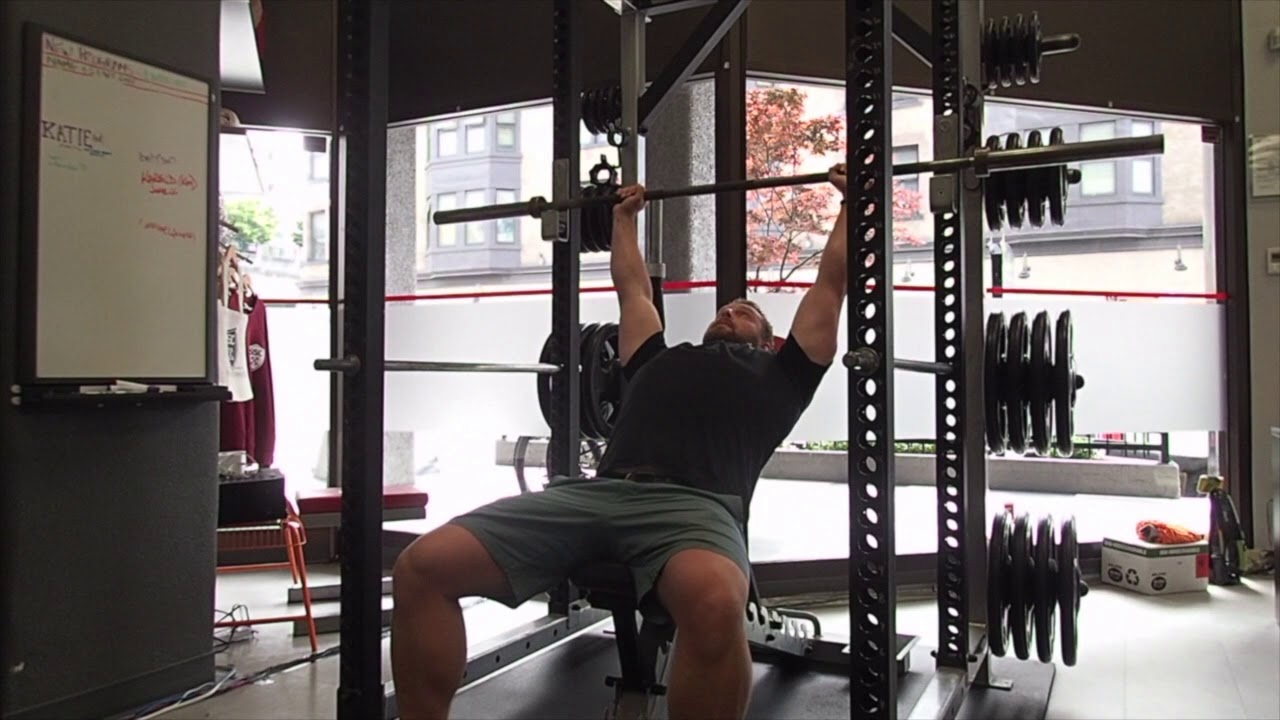 Save your ribs for the BBQ! Incline Bench Press Setup - YouTube