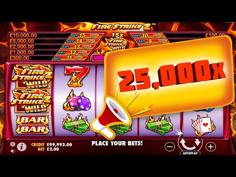 FIRE STRIKE 2 IS BACK | ONLINE SLOT GAMEPLAY