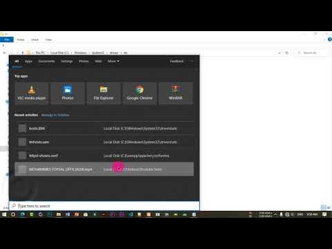 How to change localhost in xampp to Domain Name 2021 - YouTube
