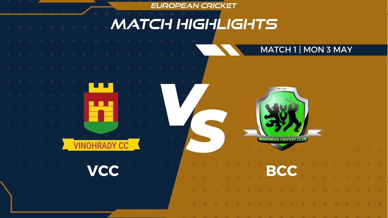 Match 1 - VCC vs BCC | Highlights | FanCode ECS Czech Republic Day 1 ...