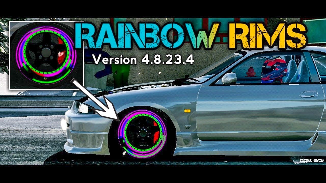 TUTORIAL RAINBOW RIMS | VELG RAINBOW PELANGI - Car Parking Multiplayer ...