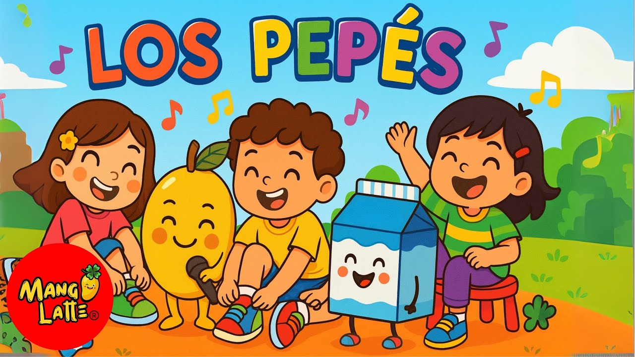 Los Pepes 👟👟| Canciones Infantiles | MangoLatte 🥭🥛 - YouTube