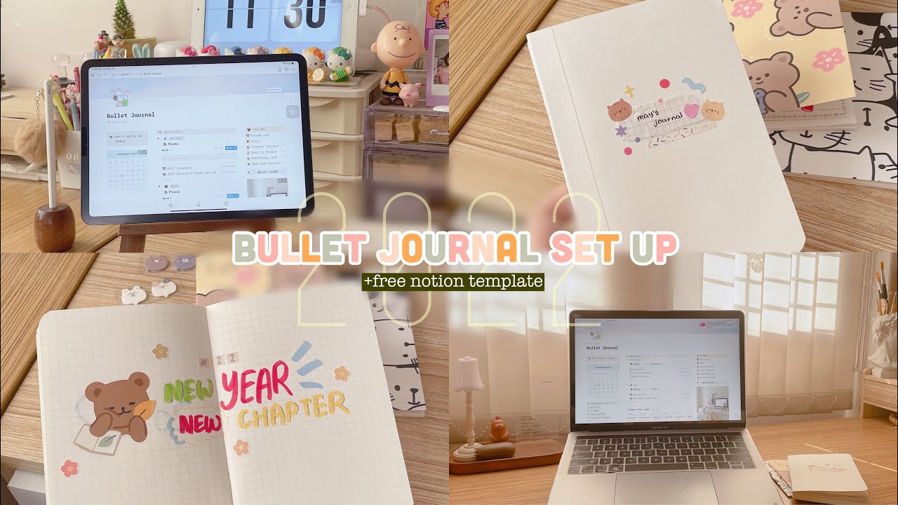 2022 Bullet Journal Set Up || Free Notion Template - YouTube