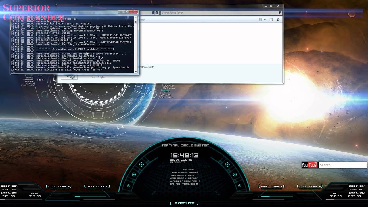How to install and configure the Arcane Enchants plugin. *Bukkit plugin ...