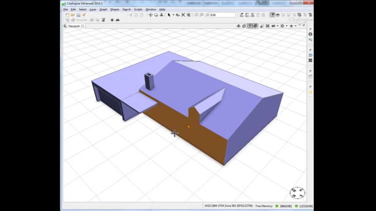CityEngine 3D Model Editing - YouTube