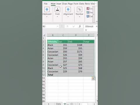 DO NOT USE THE SUM FUNCTION, TRY THIS INSTEAD #excel #exceltips #exceltutorial #exceltricks # ...
