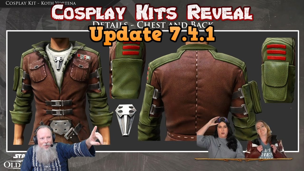 Cosplay Kits Reveal for SWTOR 7.4.1 - Renfail Reacts - YouTube