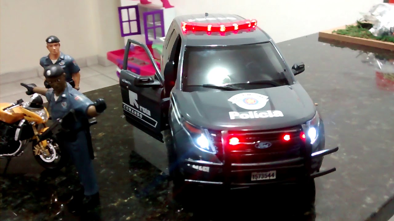 VIATURA ROTA PMSP ESCALA 1/18 - YouTube