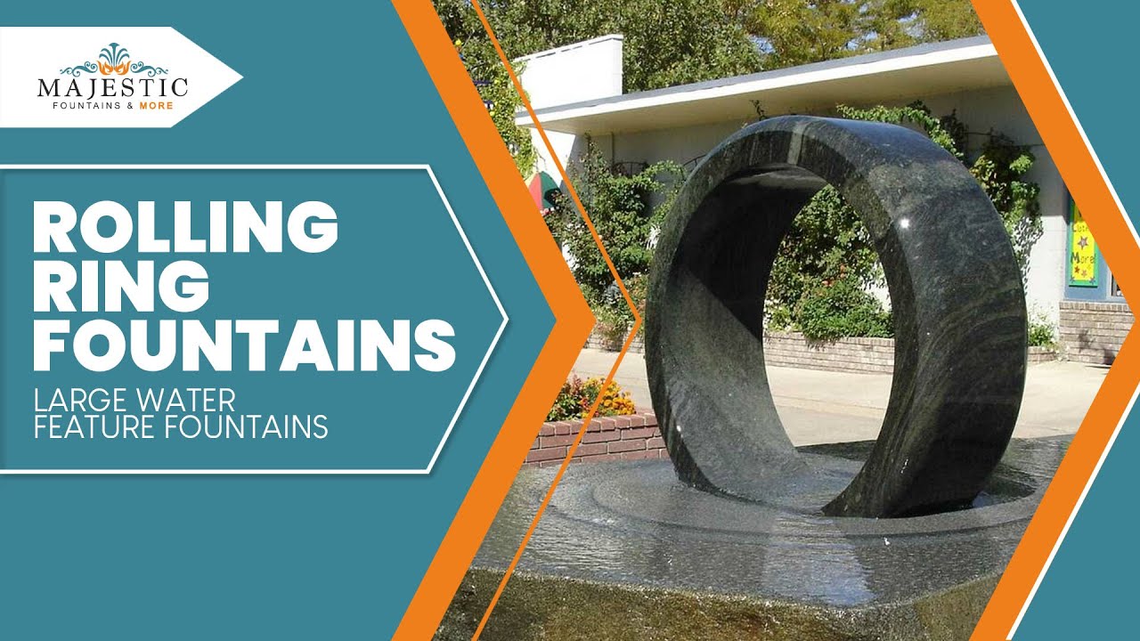 Majestic Fountains - Rolling Ring Fountains - YouTube