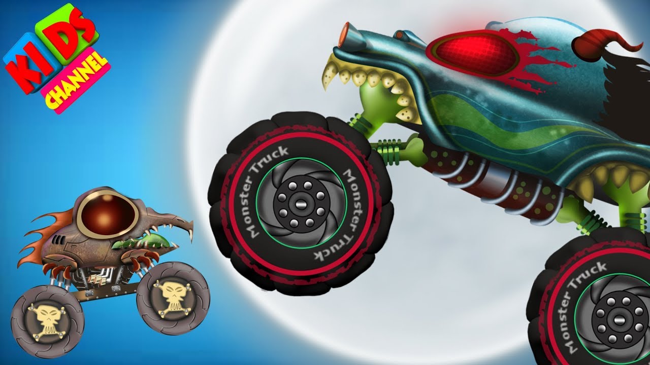 Haunted house monster truck | good guys finish last | good vs evil by ...