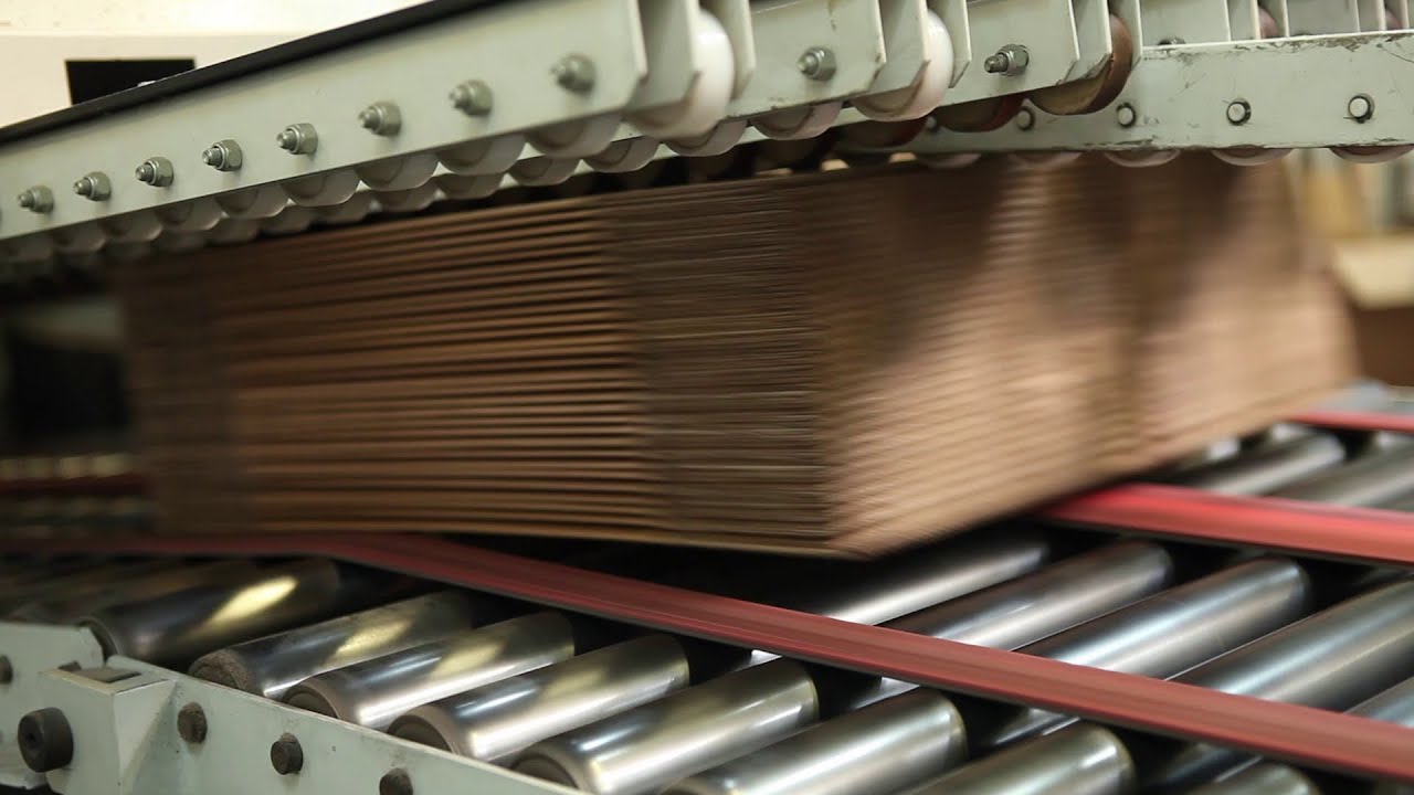 Chiorino High Performing Elastomer Belts for Carton Folding - YouTube
