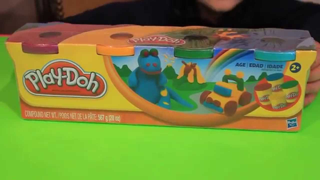 Opening New Play Doh - YouTube