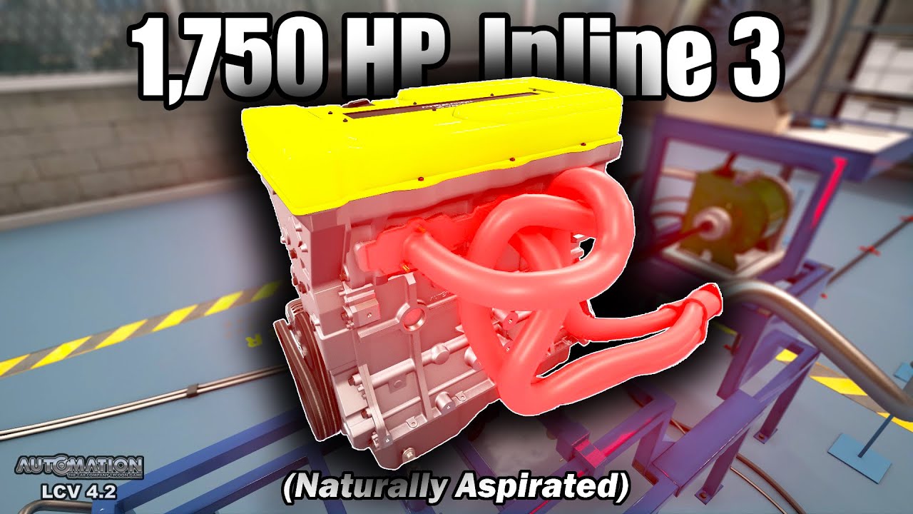 The Best Naturally Aspirated Inline 3 Engine Ever | Automation Game ...