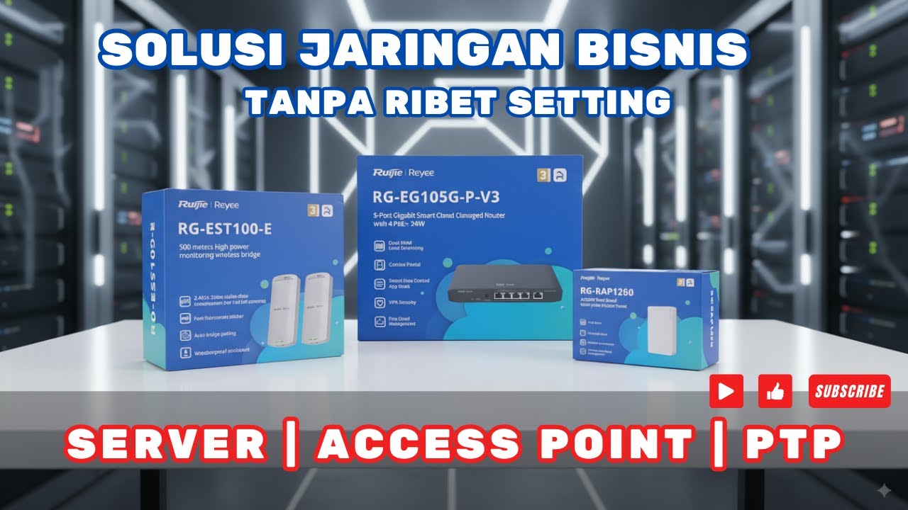 Cara Mudah Bangun WiFi Tempat Usaha & Sekolah Pakai Ruijie – Router, AP ...