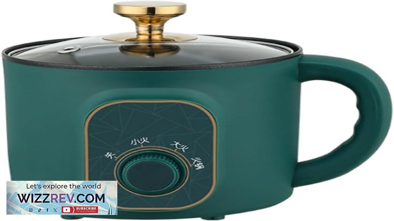 1.7L Electric Rice Cooker Mini Soup Pot Multi Function Hot Pot Wok ...