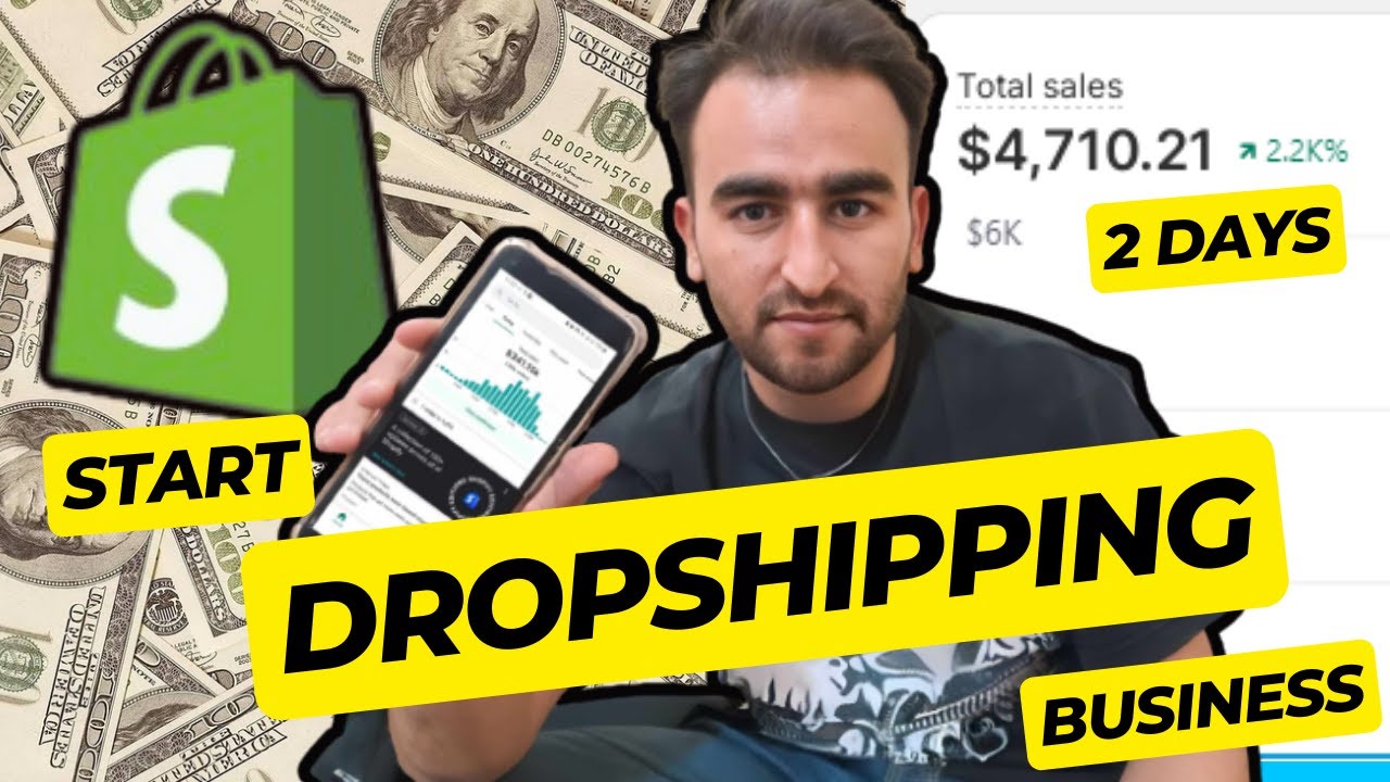 How To Start Dropshipping Business On Shopify (FREE Course) - YouTube