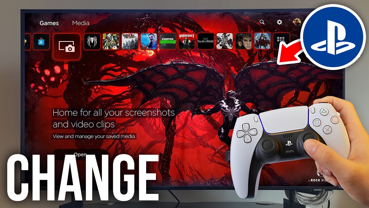 How to Change Background & Theme on PS5 (Quick & Easy) - YouTube