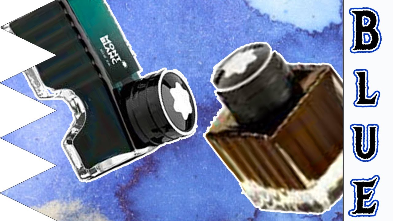 Montblanc Royal Blue Fountain Pen Ink #fountainpenink #fountainpens ...