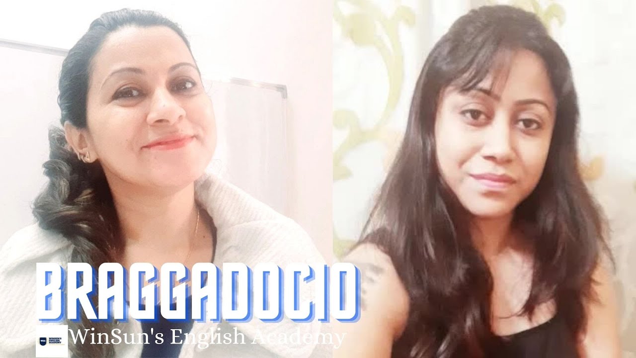 Word #364 #braggadocio /etymology, meaning, pronunciation, examples/A ...